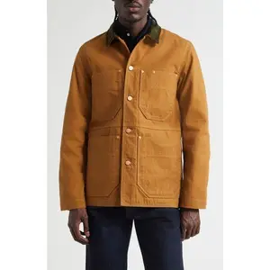 DRAKE'S Check Lined Chore Jacket