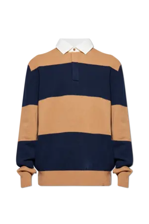 Paul & Shark Striped Wool-cashmere Sweater