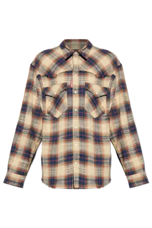 Dsquared2 Cotton Checked Shirt