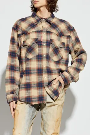 Dsquared2 Cotton Checked Shirt