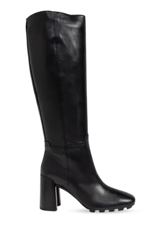 Hogan Leather Heeled Boots