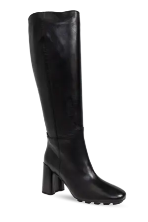 Hogan Leather Heeled Boots