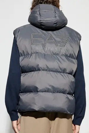 Emporio Armani Puffer Vest With Logo