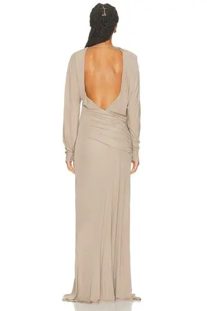Christopher Esber Vala Jersey Drape Dress