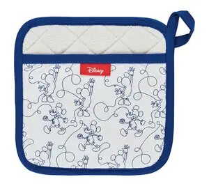 Disney Home Cotton Kitchen Pot Holder, Blue - One-color