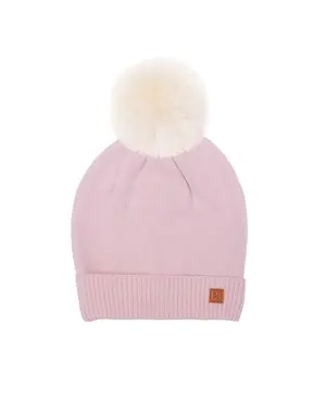 NORTHERN CLASSICS Knit Pom Hat - Ballerina Pink