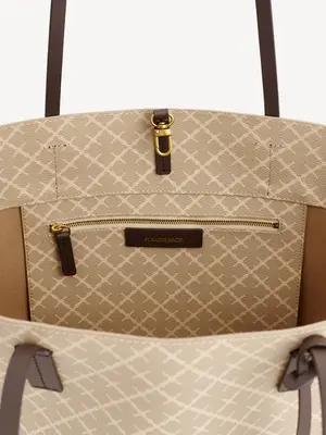 BY MALENE BIRGER Abigail Printed Tote Bag - Feather