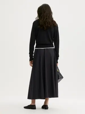 BY MALENE BIRGER Pheobes Maxi Skirt - Black