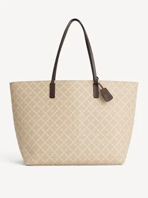 BY MALENE BIRGER Abi Printed Tote Bag - Feather