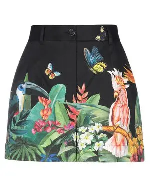 Dolce & Gabbana Printed Cuffed Shorts