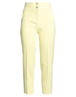 NENETTE Tapered Crepe Pants Yellow