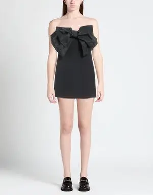 Pinko Mini Dress With Bow Appliqu