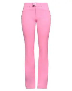 LIU •JO Flared Leg Chinos Pink