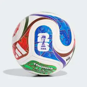 Adidas Fifa World Cup 26™ Trionda Competition Ball - White / Solar Blue / Hi-res Red / Flash Lime