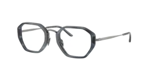 Giorgio Armani Optical Glasses - Striped Smoke