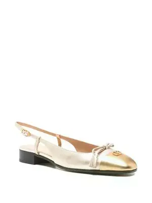 Valentino Garavani Val Valet Du Roi Slingback Ballet Flats
