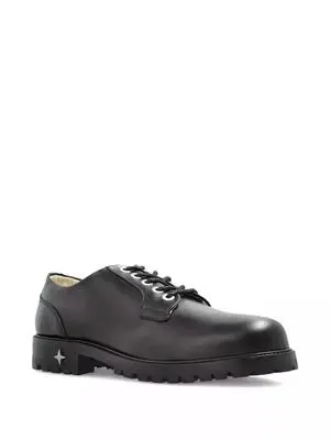 DUKE + DEXTER Lennon Leather Derby Shoes