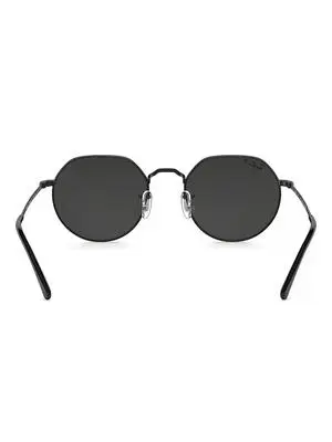 Ray-ban Round Frame Sunglasses - Black