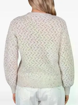 MOORER Cerami-zlx Sequin-embellished Sweater