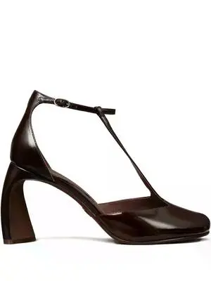 Tory Burch 90mm Peep-toe T-strap Sandals - Brown