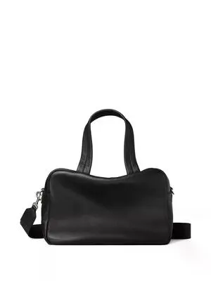 Tory Burch Leather Satchel With Detachable Strap