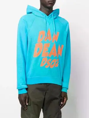 Dsquared2 Logo Drawstring Hoodie