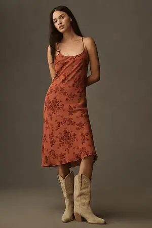 Women's Asymmetric Hem Slipdresses