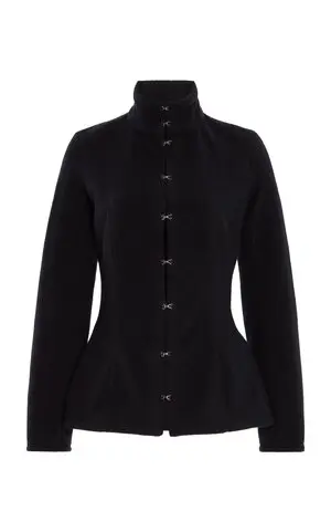 COLLEEN ALLEN Structured Fleece Jacket