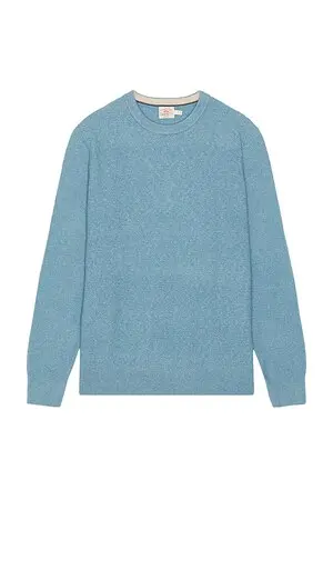 Faherty Brand Jackson Crew Neck Sweater - Stormy Lake Heather