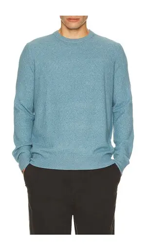 Faherty Brand Jackson Crew Neck Sweater - Stormy Lake Heather