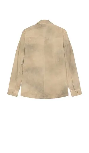Paige Peyman Suede Jacket - Light Grey