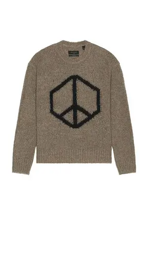 ALLSAINTS Message Crew Neck Sweater