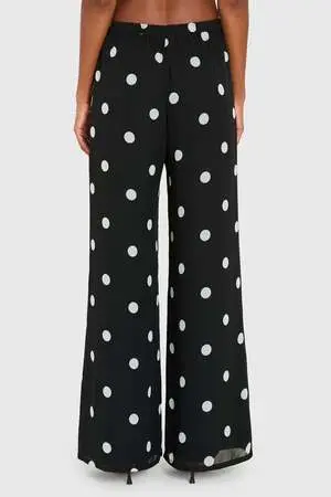 Amanda Uprichard Mariko Polka Dot Pants