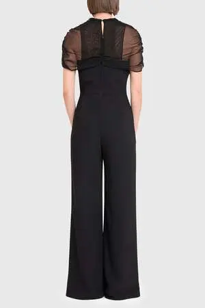 Amanda Uprichard Evianna Jumpsuit - Black