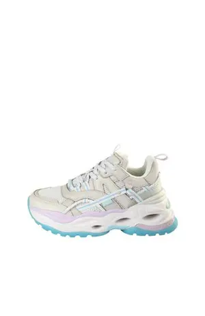 BUFFALO BOOTS Triplet Hollow Low Top Sneaker - Pastel Multi