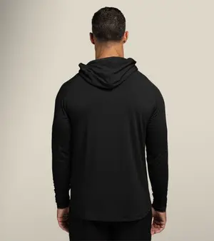 WHILE ON EARTH™ Persist Performance Hoodie - Black