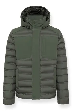 COLMAR Seamless Water Repellent Hooded Down Jacket - Underwood