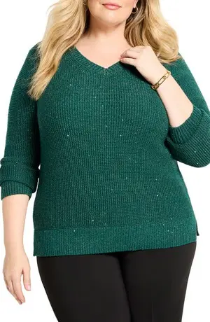 Nic+zoe Sequined Knitwear For Women