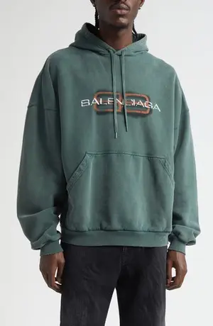 Balenciaga Ribbed Sweatshirts Hoodies For Men