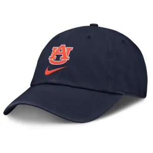 Nike Auburn Primetime Club College Adjustable Cap - White