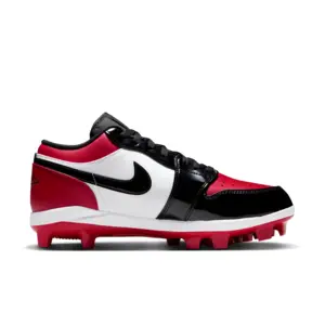 JORDAN 1 Retro Mcs Low Baseball Cleats - Red