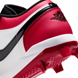 JORDAN 1 Retro Mcs Low Baseball Cleats - Red