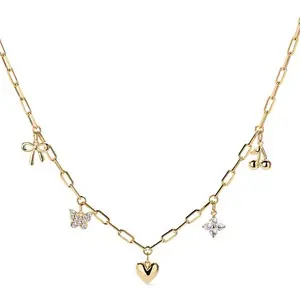ANA LUISA Charm Necklace - Gold