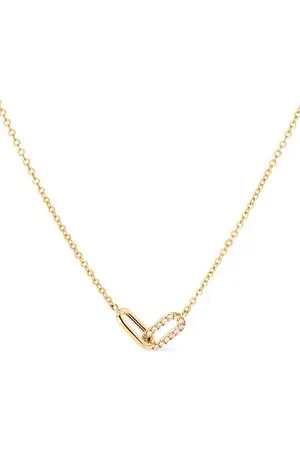 ANA LUISA Diamond Link Chain Necklace
