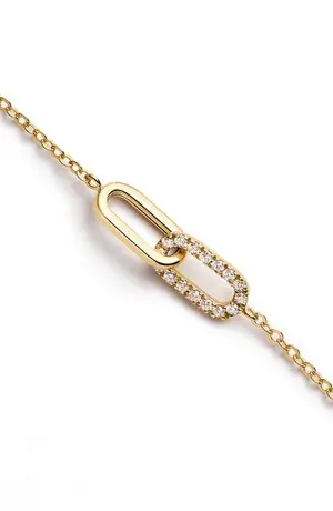 ANA LUISA Diamond Link Chain Necklace