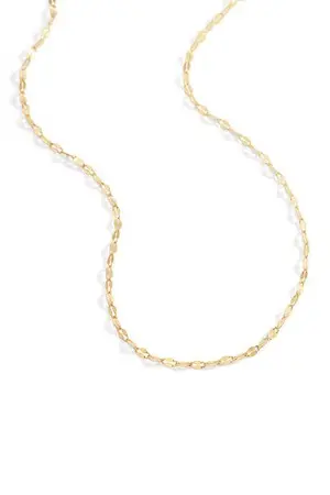 MINT & LILY Petal Chain Necklace - 18k Gold Over Sterling Silver