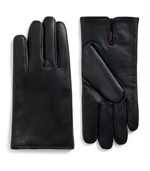 DENTS Abercairney Leather Gloves - Black