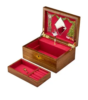 Wolf Nutcracker Musical Jewellery Box