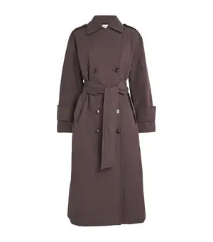 Stylein Padded Sandra Trench Coat - Brown