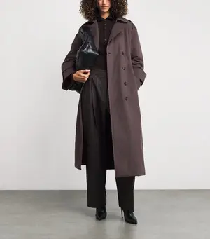 Stylein Padded Sandra Trench Coat - Brown